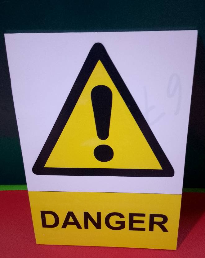 Danger Sign - GORGEOUS GRAPHICS SOLUTIONS
